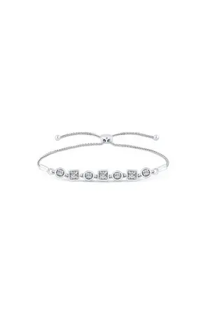 SEED2STONE Diamond Link Bracelet - Silver