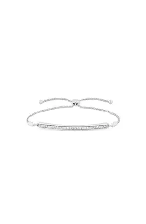 SEED2STONE Pavé Lab-grown Diamond Slider Bracelet - Silver