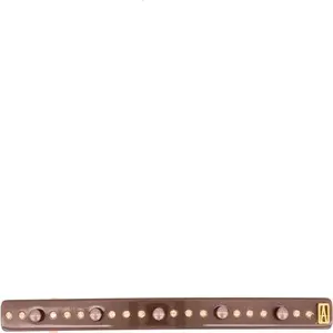Alexandre De Paris Pearls And Crystals Acetate Barrette - Brown
