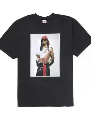 Supreme Playboi Carti Graphic-print T-shirt - Black