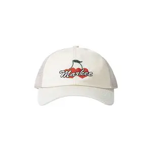 MARKET Double Cherries Trucker Cap - White