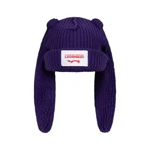 CHARLES JEFFREY Chunky Rabbit Beanie - Purple