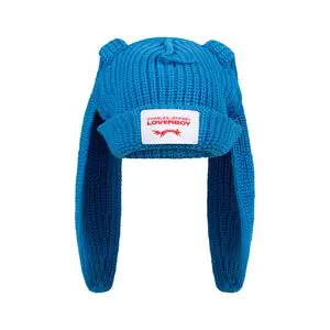CHARLES JEFFREY Chunky Rabbit Beanie - Blue