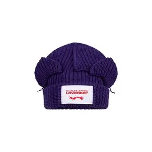 CHARLES JEFFREY Chunky Ears Beanie - Purple