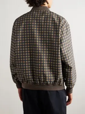 WTAPS Checked Shell Jacket - Neutrals