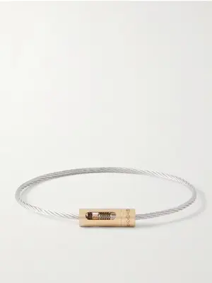 Le Gramme 6g Bracelet With -karat Gold, Titanium And Sterling - Silver