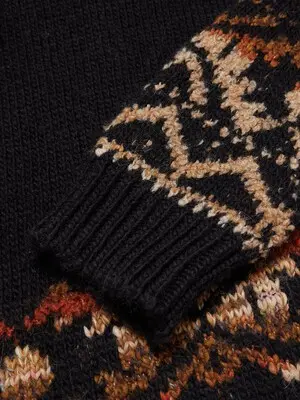 Nn07 Emil Fair Isle Wool-blend Sweater