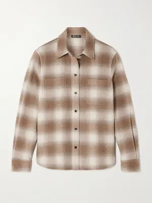 Women's Wool Blend Flannel Shirts