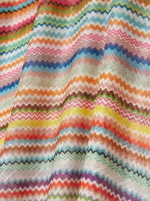 Missoni Mare Metallic Striped Crochet-knit Coverup - Multi