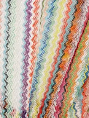 Missoni Metallic-trimmed Striped Crochet-knit Maxi Dress - Multi