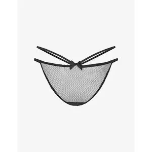 Agent Provocateur Nicki Tanga Mesh Briefs Xxl