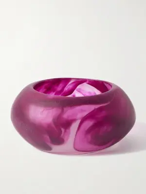 Dinosaur Designs Boulder Resin Bangle - Purple