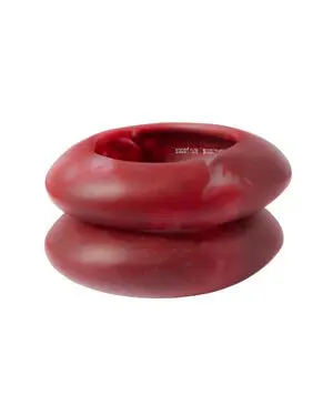 Dinosaur Designs Rock Medium Set Of Two Resin Bangles - Burgundy