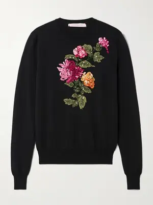 Carolina Herrera Embroidered Sweaters For Women