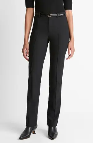 Vince Ankle Cigarette Pants - Black