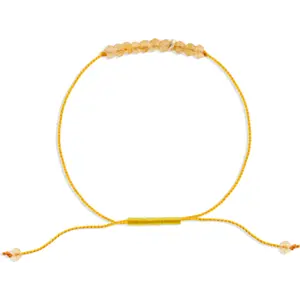 C. GRASSI Prosperity Bracelet With Citrine And 14k Gold Bead - Yellow