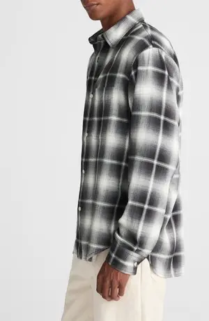 Madewell Plaid Flannel Button-up Shirt