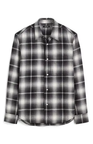 Madewell Plaid Flannel Button-up Shirt
