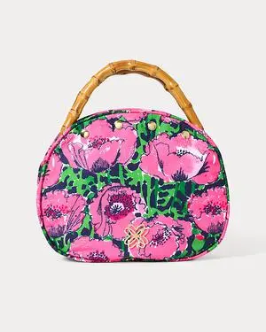 LILLY PULITZER Breakers Bamboo Bermuda Bag Cover - Low Tide Navy Florrie