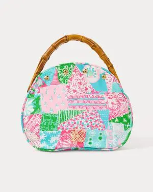 LILLY PULITZER Breakers Bamboo Bermuda Bag Cover - Multi Crazy Quilt