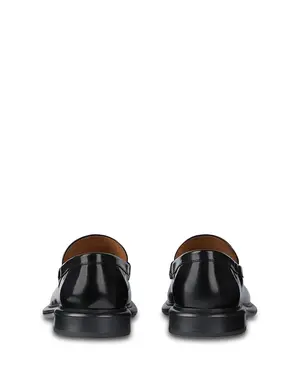Givenchy Leather Slip On Loafers
