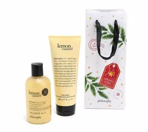 PHILOSOPHY Shower Gel 8oz & Body Lotion 7oz W/ Holiday Bag - One-color