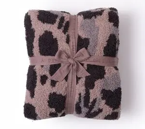 Barefoot Dreams Cozychic Exploded Leopard Throw 54x72 - One-color