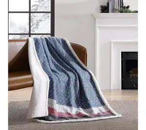 Eddie Bauer Fair Isle Fleece 50'x70' Throw