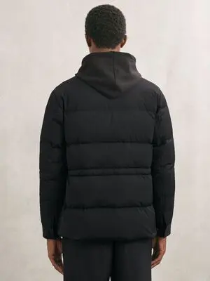 REISS Quilted Four-pocket Puffer Jacket