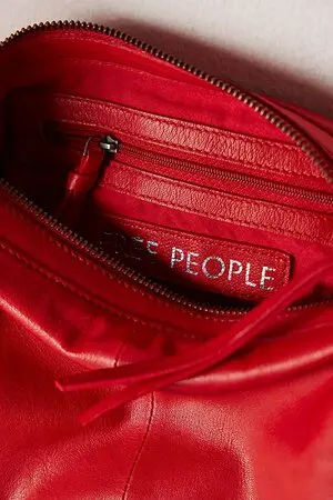 Free People Cassie Convertible Sling Bag - Cherry Red