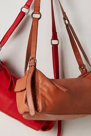 Free People Cassie Convertible Sling Bag - Cognac