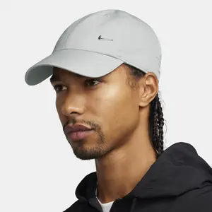 Nike Dri-fit Club Unstructured Metal Swoosh Baseball Cap