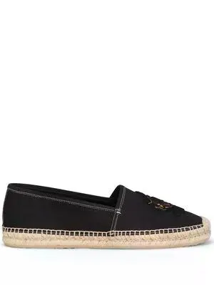 Dolce & Gabbana Embroidered Canvas Espadrilles