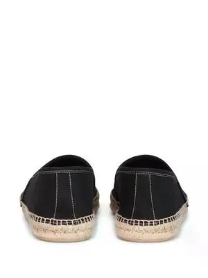 Dolce & Gabbana Embroidered Canvas Espadrilles