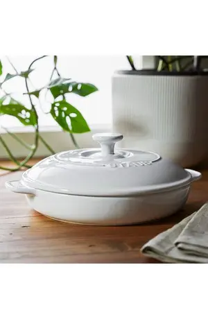 STAUB Ceramic Dish With Lid