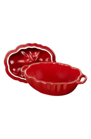 STAUB Ceramic Petite Tomato Dish With Lid