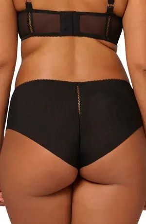 Simone Perele Lace Trim Tulle Briefs
