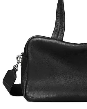 Tory Burch Leather Satchel - Black