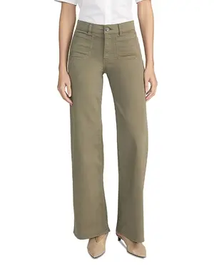 FRAME Slim Palazzo Jeans