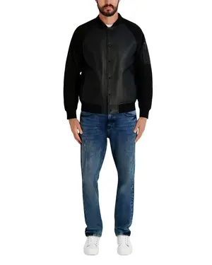 Karl Lagerfeld Paris Raglan Bomber Jacket