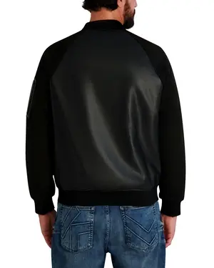 Karl Lagerfeld Paris Raglan Bomber Jacket