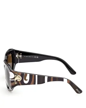 Emilio Pucci Cat Eye Sunglasses, 58mm