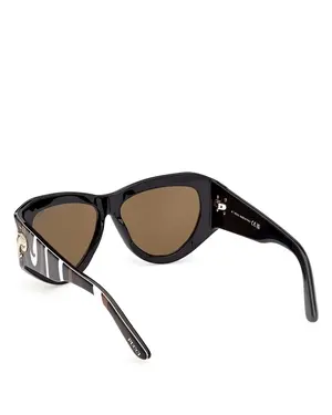Emilio Pucci Cat Eye Sunglasses, 58mm - Amber