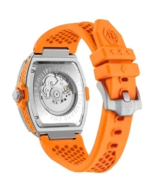 Philipp Plein The $keleton Limited Edition Watch - Silver/orange