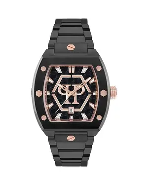 Philipp Plein The Hexagon Phantom Watch - Black/black