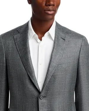 Canali Kei Wool, Silk & Linen Twill Sportcoat