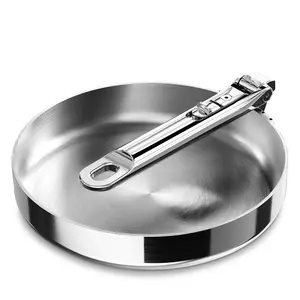JOSEPH JOSEPH Space Steel 8 Stainless Steel Frying Pan With Folding Handle