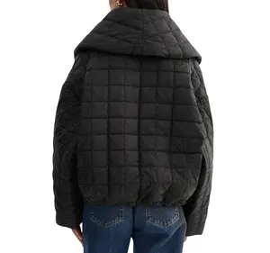 LAMARQUE Shawl Collar Quilted Jacket