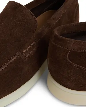 REISS Kason Slip On Loafers - Brown