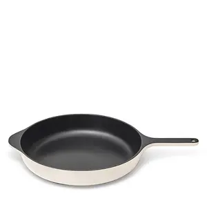 CARAWAY 12 Enameled Cast Iron Skillet - Cream